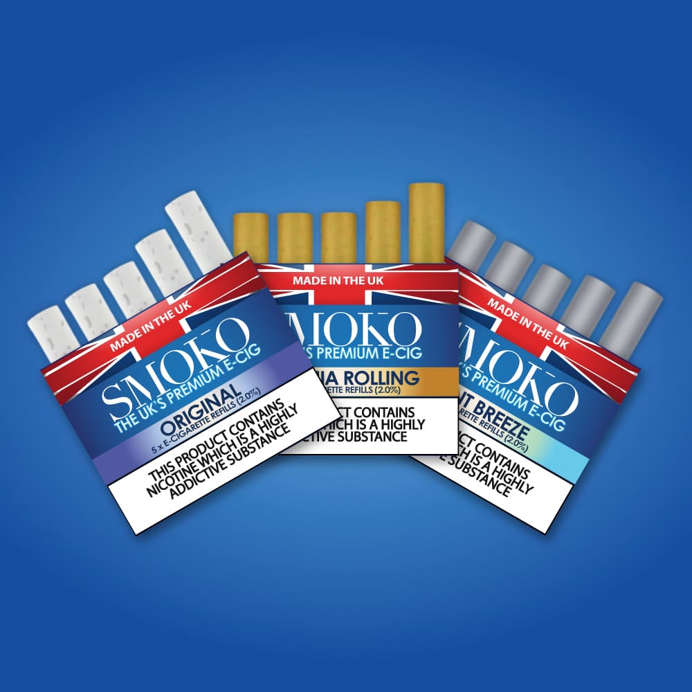 E-Cigarette and VAPE Refill Weekly Deals - Made in the UK