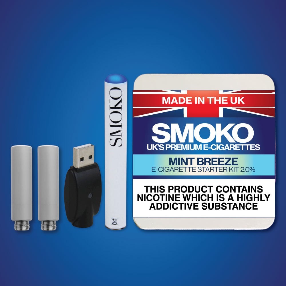 UK's Best Free E-Cigarette Cigalike Starter Kit | Made in the UK